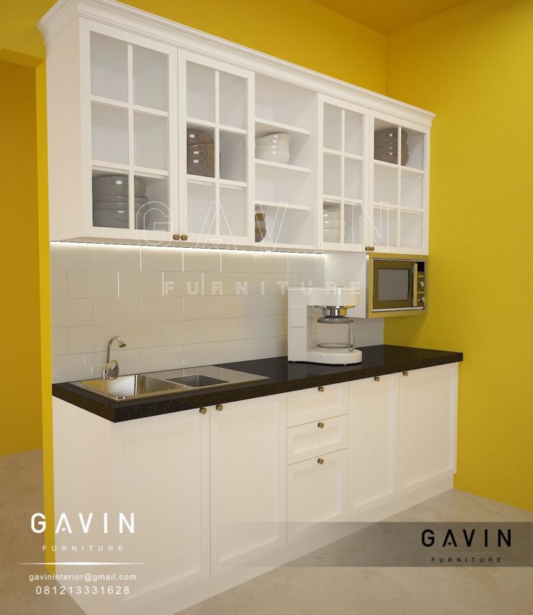 Pembuatan Kitchen Set Duco Putih Di Kebon Kelapa - Kitchen set ...