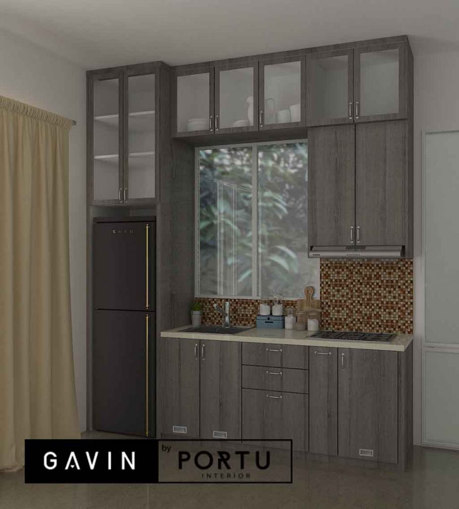 Buat Desain Lemari Dapur Minimalis Project Perumahan Foresta BSD ...